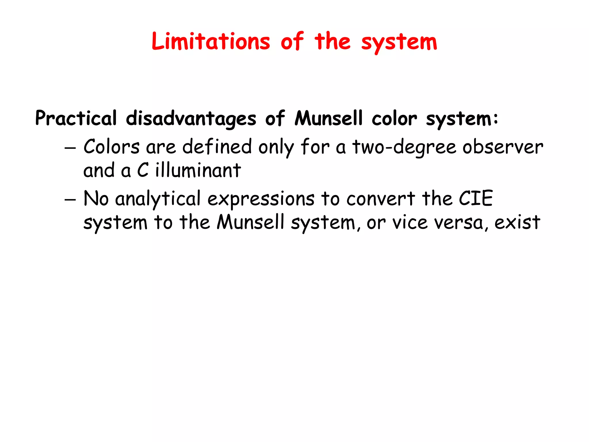 Munsell Color Order System | PPTX