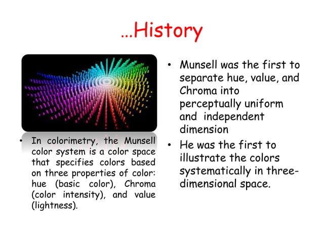 Munsell Color Order System | PPTX | Home & Garden