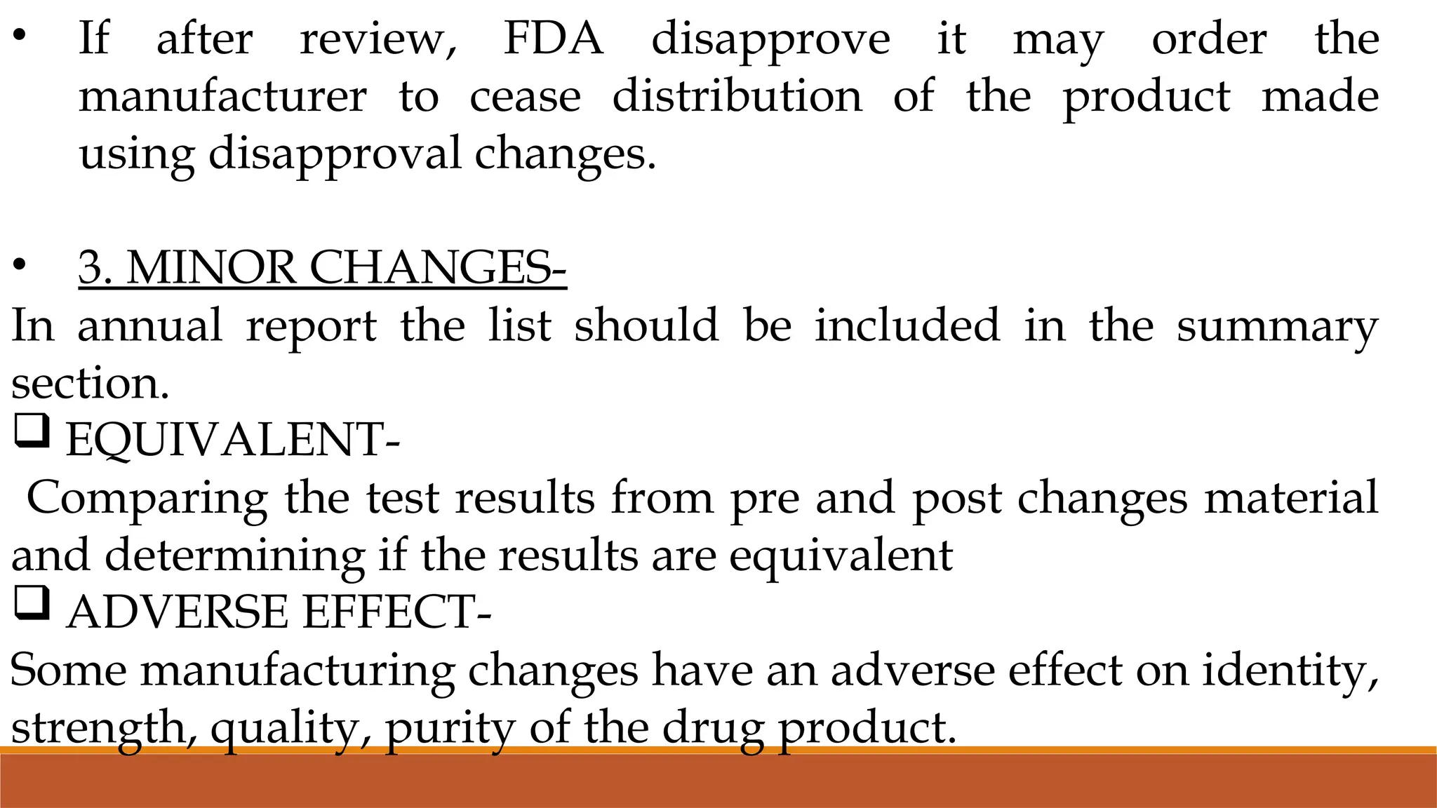 CMC & Post Approval Regulatory affairs ppt | PPTX