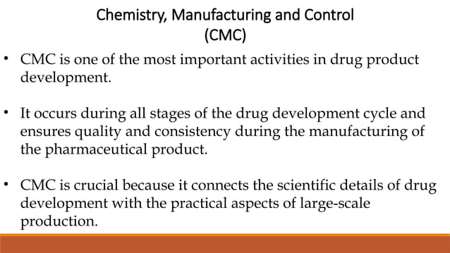 CMC & Post Approval Regulatory affairs ppt | PPTX | Pharmaceutical ...