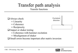 Transfer path analysis | PPT