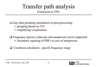 Transfer path analysis | PPT
