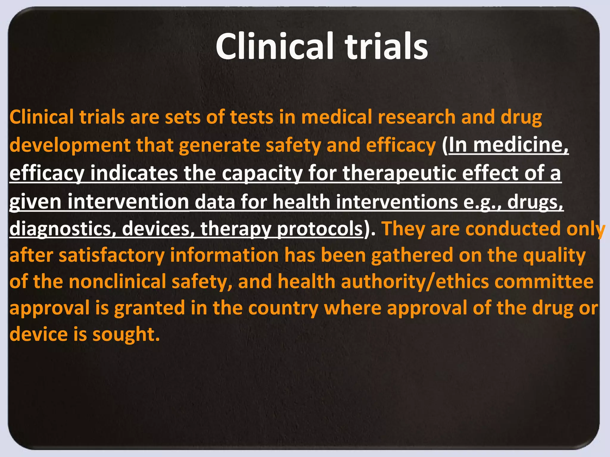 Clinical trial phases 3,4,5 By Danish Ibrahim Jasnaik | PPT