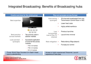 The Benefits of having the Largest Broadcast Footprint in Europe ...