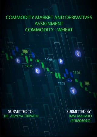commodity trading of wheat | DOCX