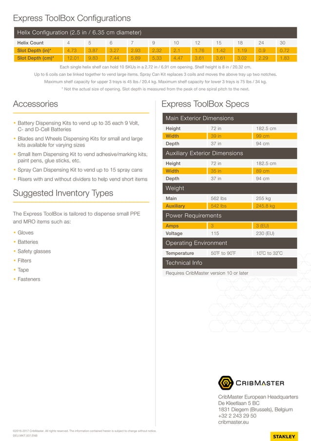 CribMaster Express ToolBox | PDF | Technology & Computing