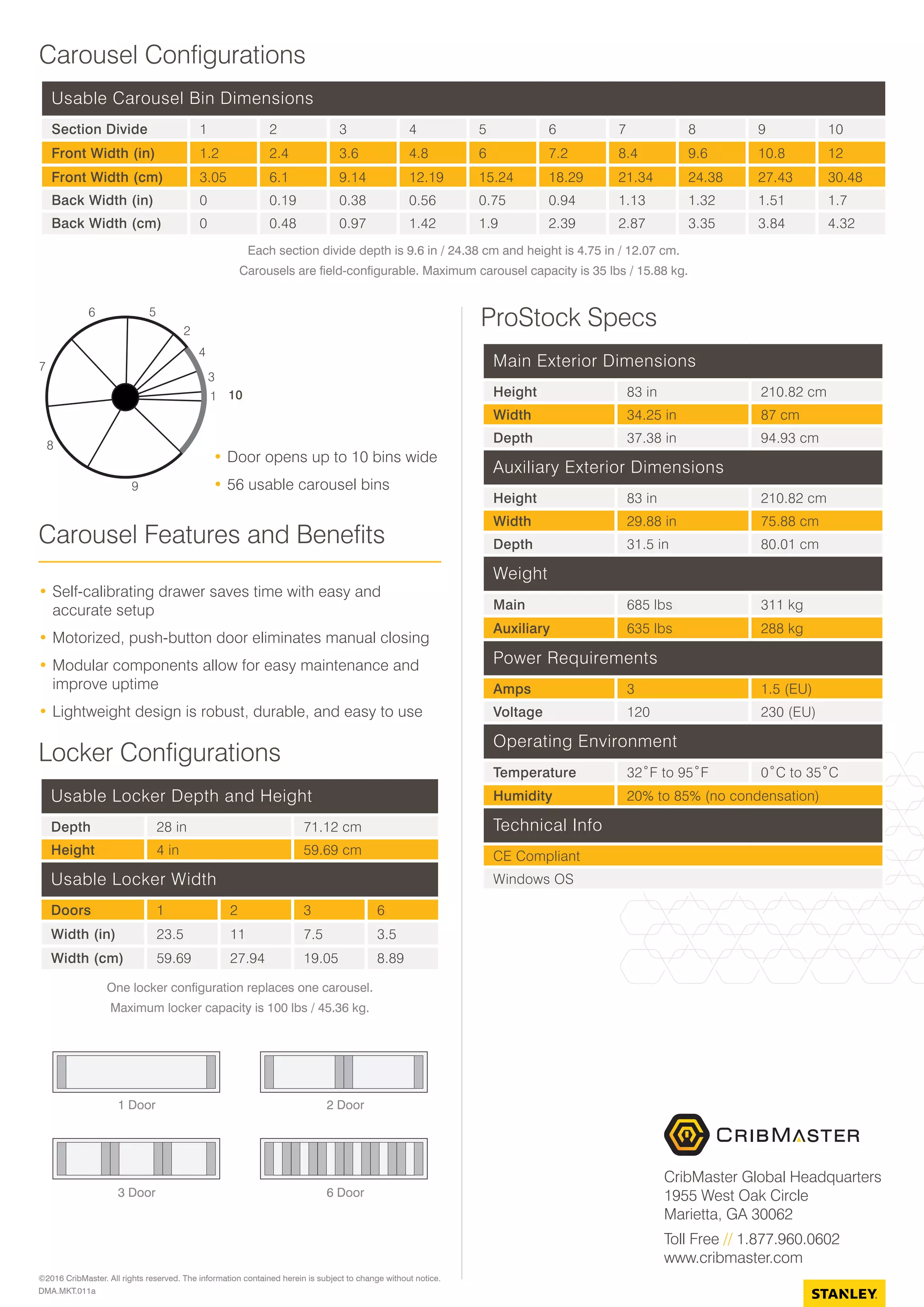 CribMaster ProStock | PDF