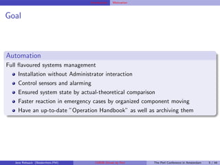 A CMDB Driven by Perl | PPT
