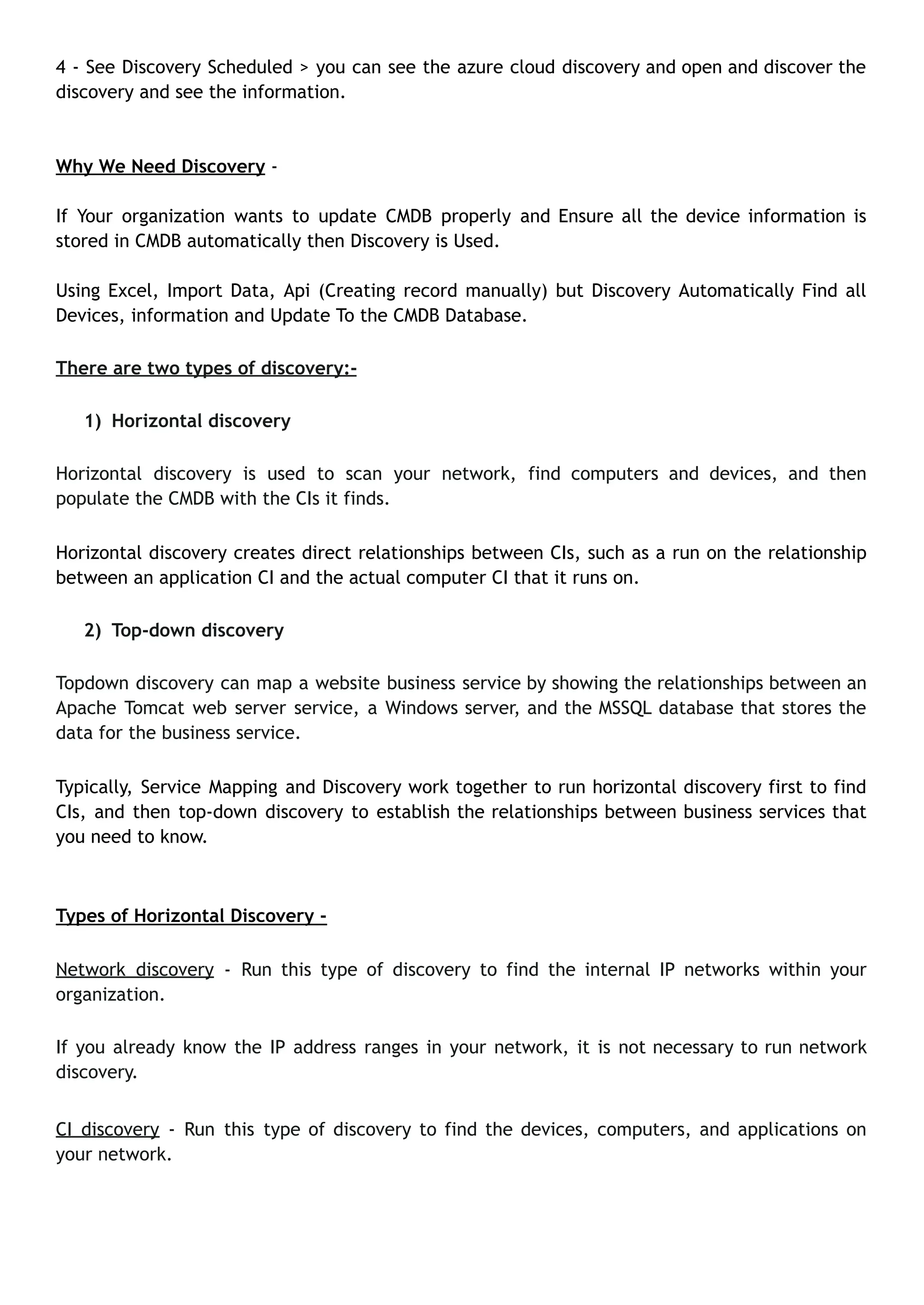 Cmdb and discovery learnings servicenow.pdf