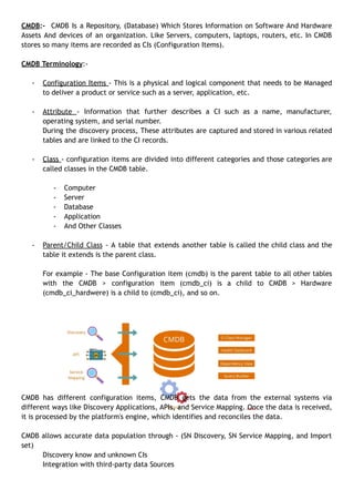 Cmdb and discovery learnings servicenow.pdf