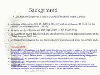 Canadian Medical Devices Conformity Assessment System(CMDCAS ...
