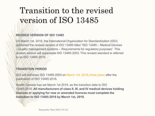 Canadian Medical Devices Conformity Assessment System(CMDCAS ...