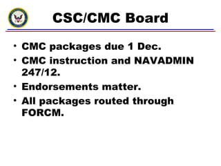 Cmdcm garrison brief | PPT