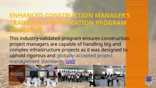 Construction Manpower Development Foundation (CMDF) Programs and ...