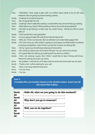 Expressing Intention For Senior High School | PDF