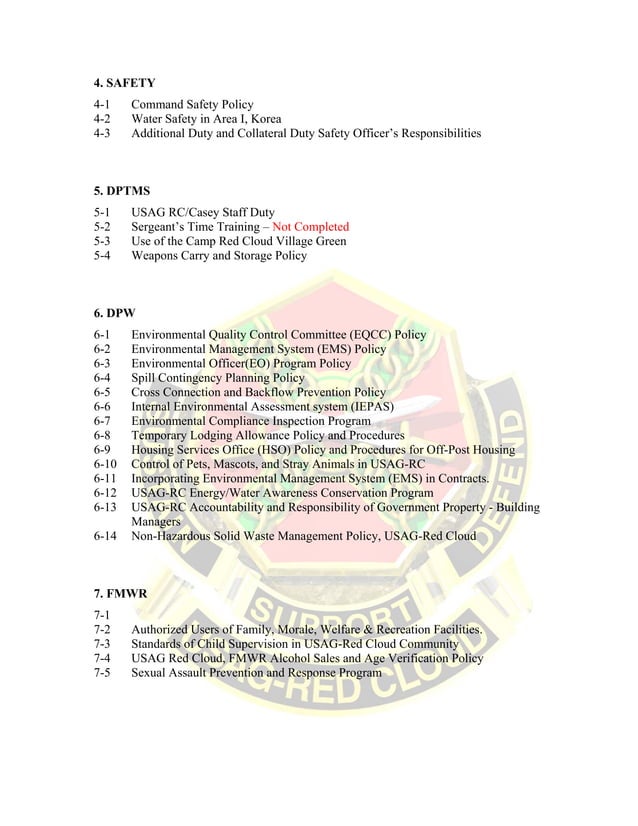 Command Policy Series | PDF