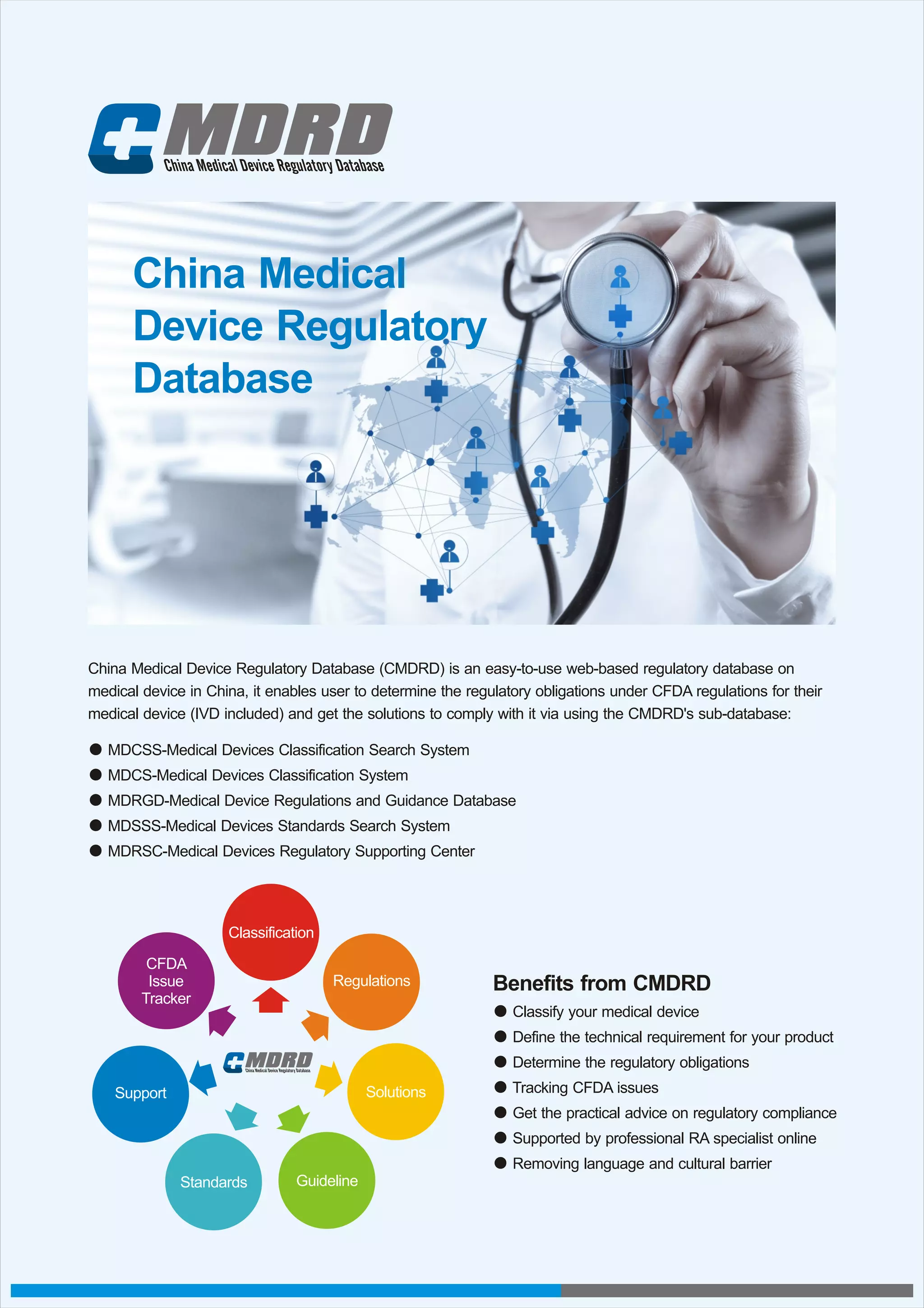 China Medical Device Regulatory Database (CMDRD) Introduction | PDF