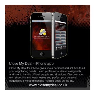 Close My Deal iPhone App | PDF