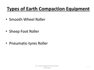 Types Of Roller Used For Construction | PPTX | Geology | Science