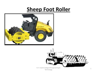 Types Of Roller Used For Construction | PPTX