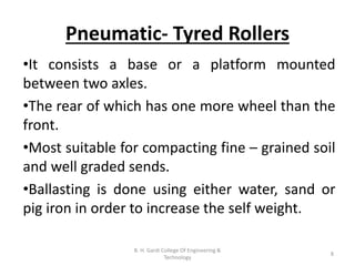 Types Of Roller Used For Construction | PPTX | Geology | Science