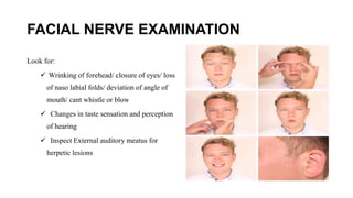 Clinical features of Ear nose and throat | PPTX