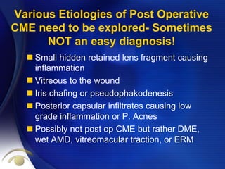 CME myth or reality | PPTX