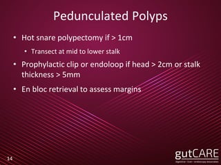 Endoscopic Removal of Colorectal Lesions | PPT