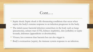Introduction to a medical shock with simple management | PPTX