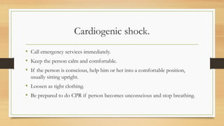 Introduction to a medical shock with simple management | PPT