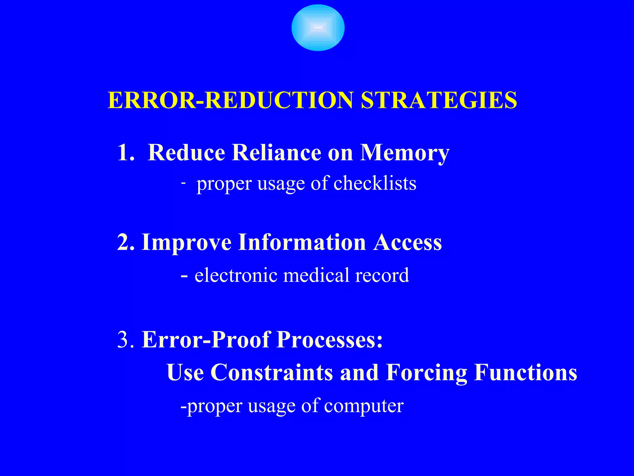 Defining Errors and Error Reduction in Pathology Laboratory: Revisited | PPT