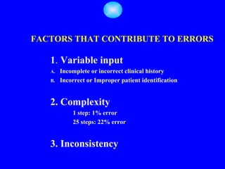 Defining Errors and Error Reduction in Pathology Laboratory: Revisited ...