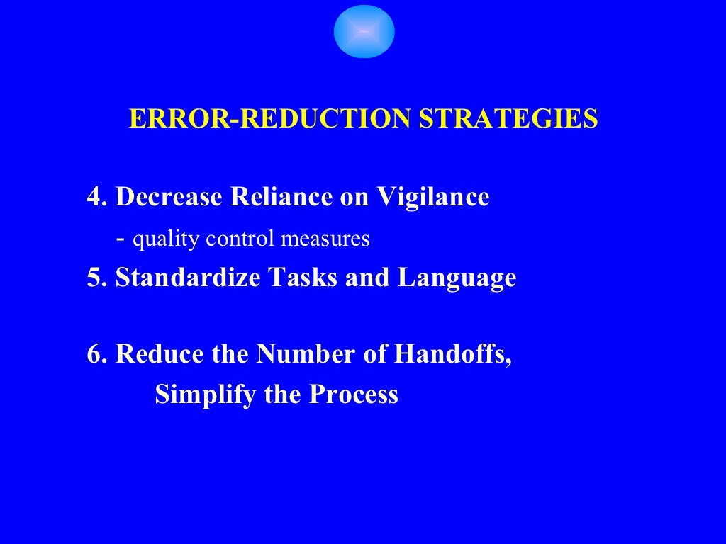 Defining Errors and Error Reduction in Pathology Laboratory: Revisited