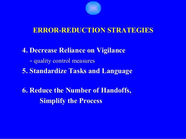 Defining Errors and Error Reduction in Pathology Laboratory: Revisited