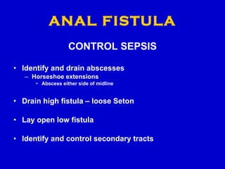 Evaluation of Complex Anal Fistula - EUA, EUAS OR MRI? | PPT