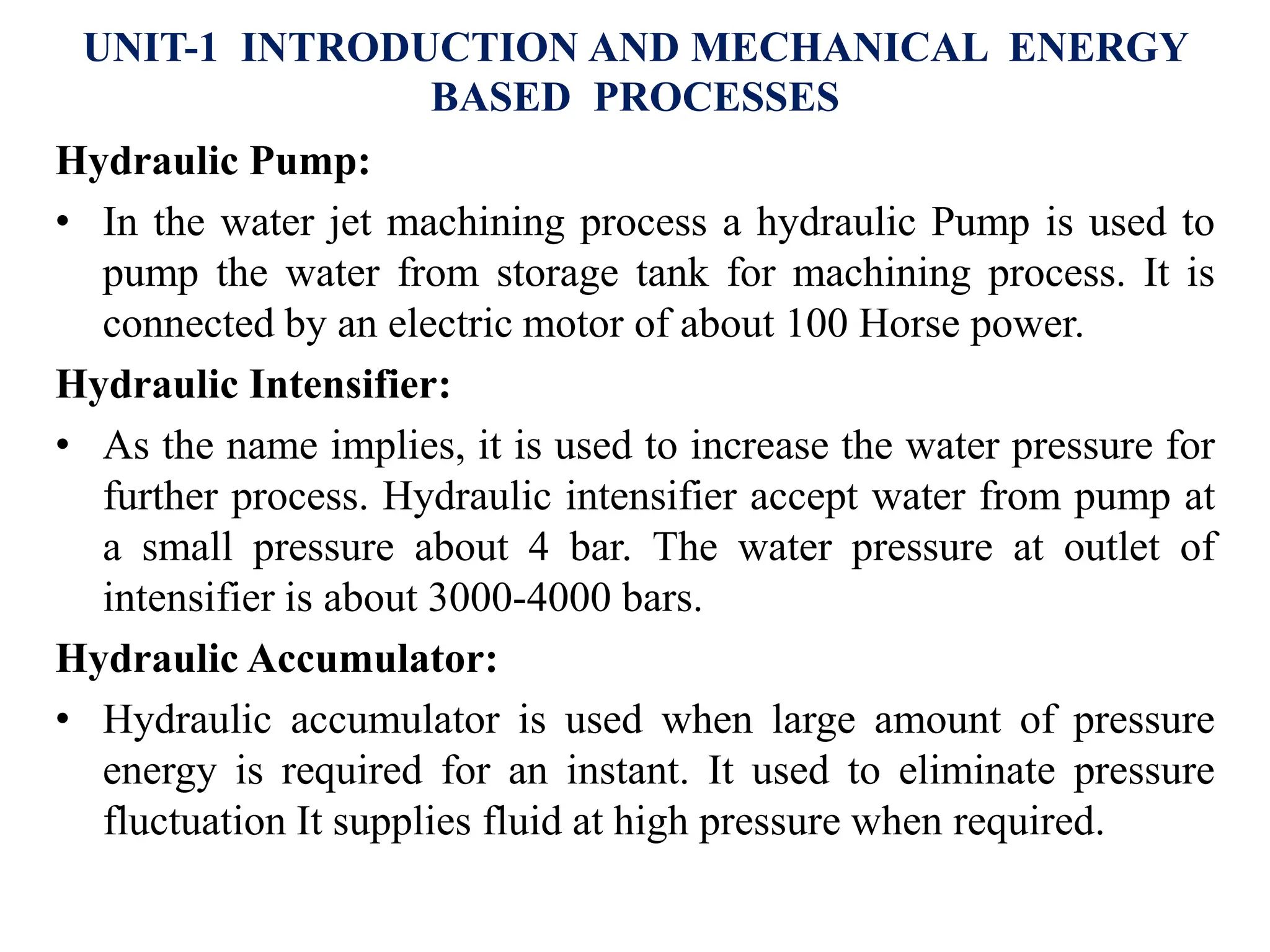 Non traditional Machining process- Vth sem | PPT