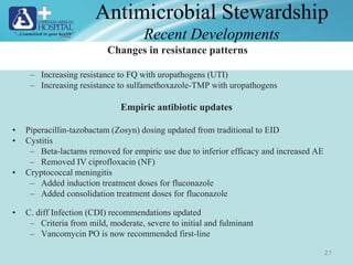 Antimicrobial stewardship CME 04-03-19 | PPTX