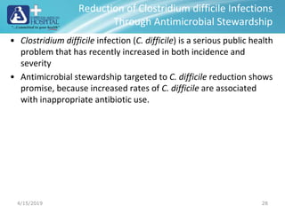 Antimicrobial stewardship CME 04-03-19 | PPTX