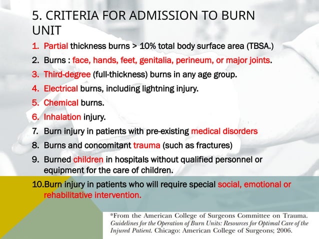 CONTINOUS MEDICAL EDUCATION OF BURN (SURGICAL) | PPTX | First Aid | Injuries