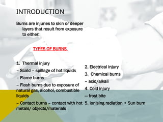 CONTINOUS MEDICAL EDUCATION OF BURN (SURGICAL) | PPTX