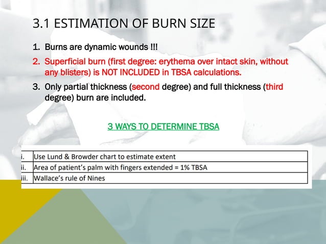 CONTINOUS MEDICAL EDUCATION OF BURN (SURGICAL) | PPTX | First Aid | Injuries