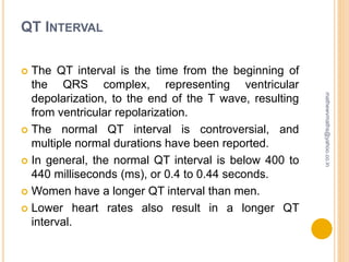 Cardiac monitoring & ECG | PPTX