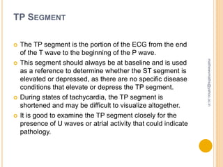 Cardiac monitoring & ECG | PPTX