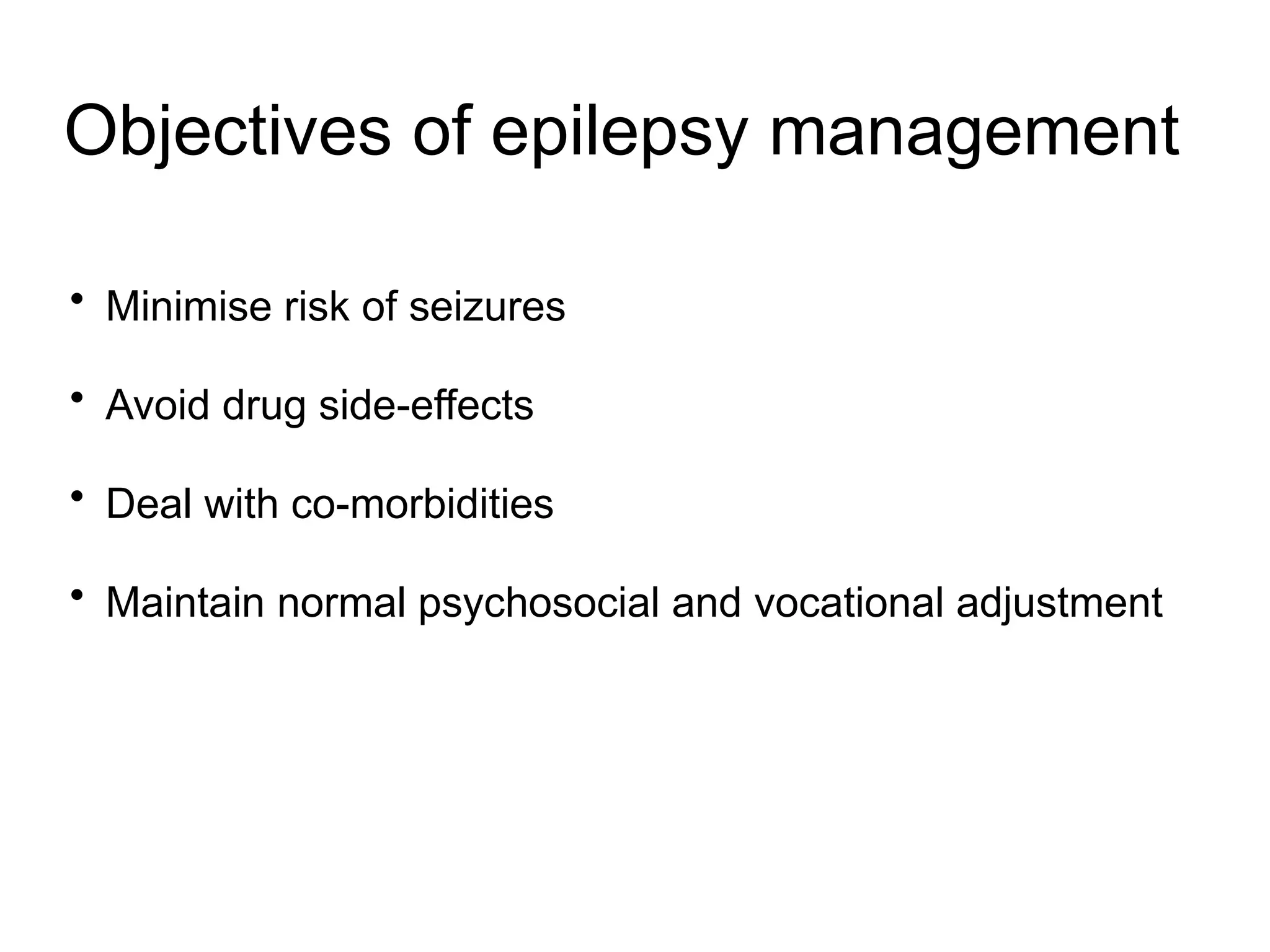 EPILEPSY management and latest trends .. | PPTX