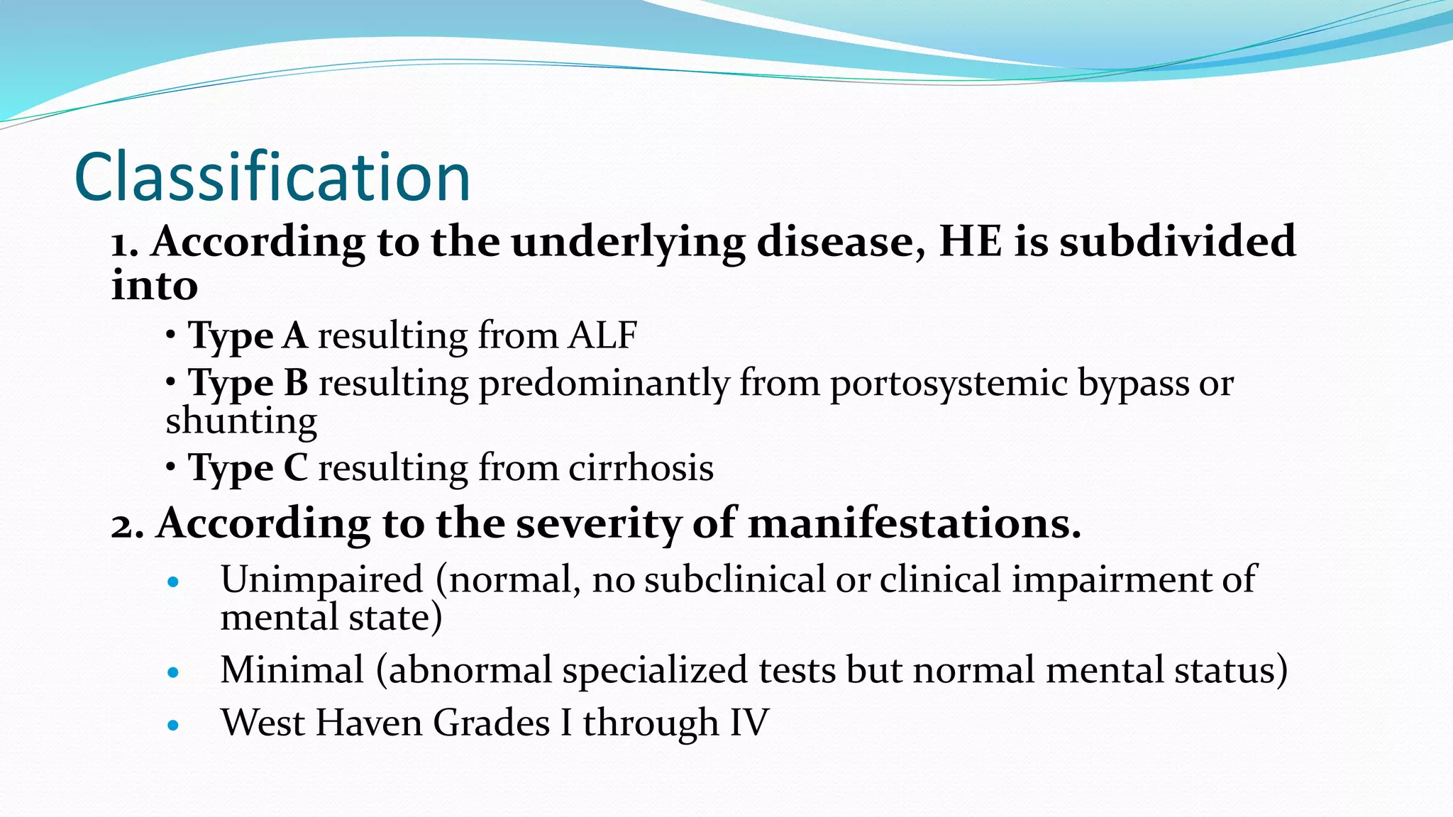 Hepatic encephalopathy | PPTX