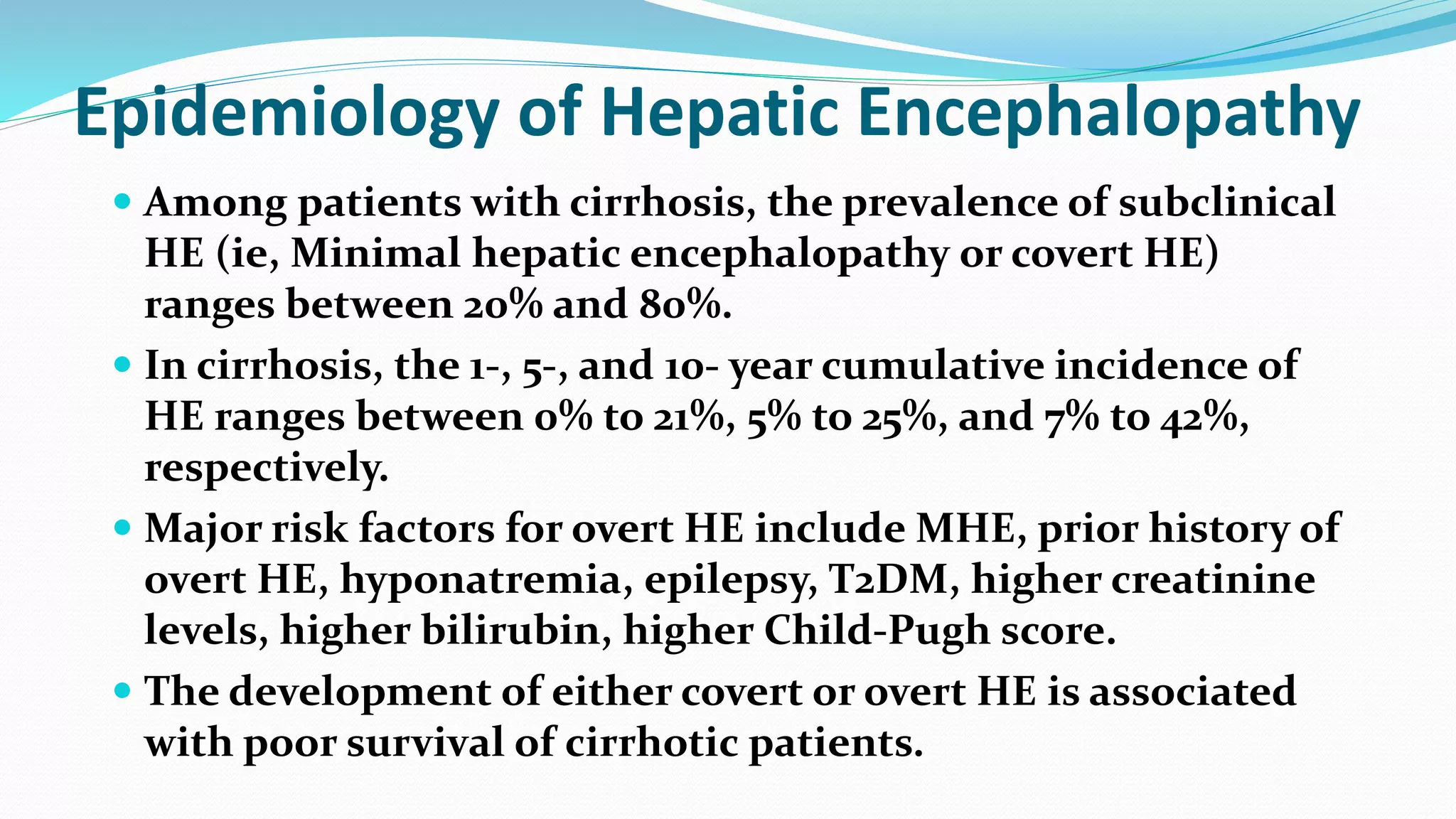 Hepatic encephalopathy | PPTX