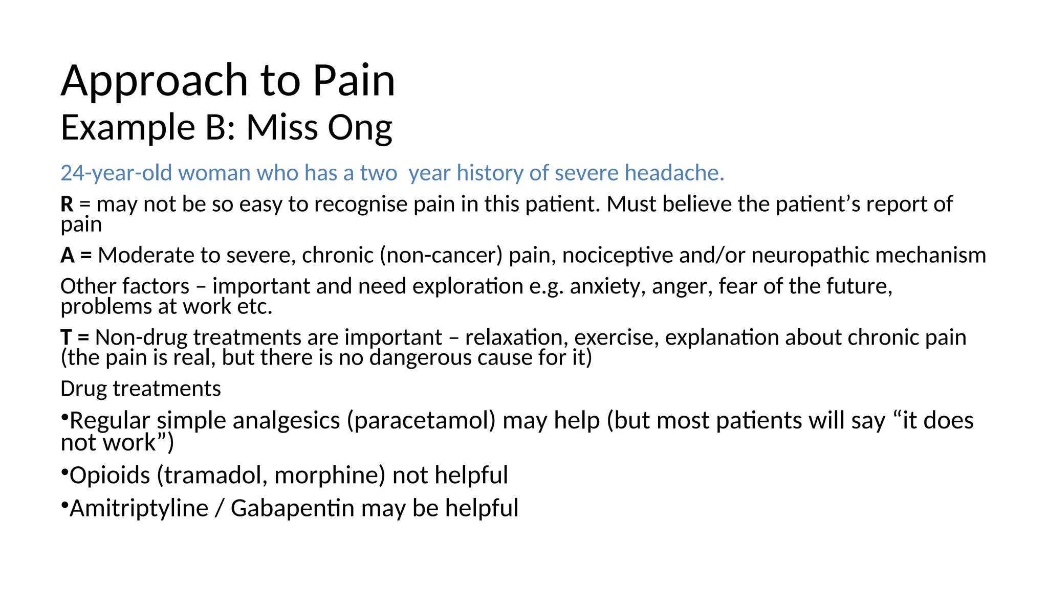 Continuouas Medical Education MO Pain.ppt