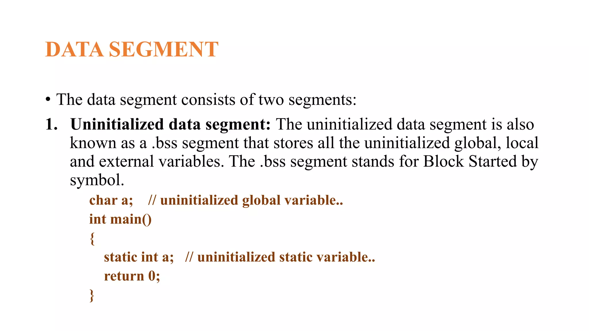 C MEMORY MODEL .pptx