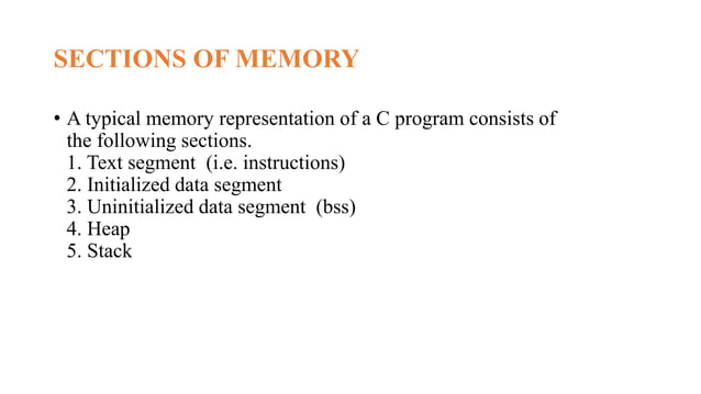 C MEMORY MODEL .pptx