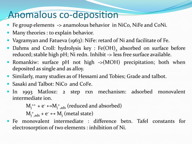 Electrodeposition and Corrosion Mechanism on FeCoNiCu/Cu Quaternary ...